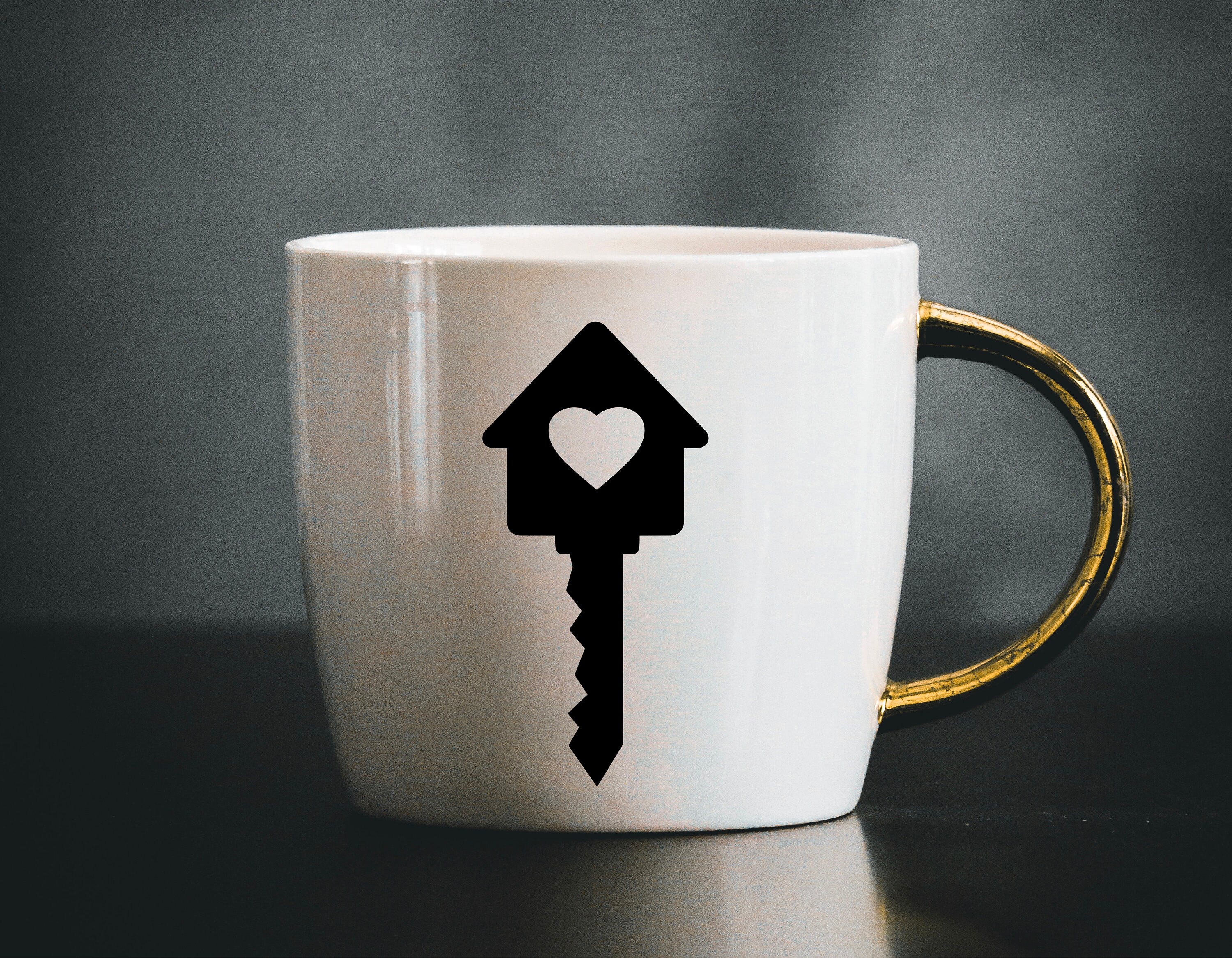 Plotter File | House Key | SVG | DXF | PNG | Eps | House | Home Key ...