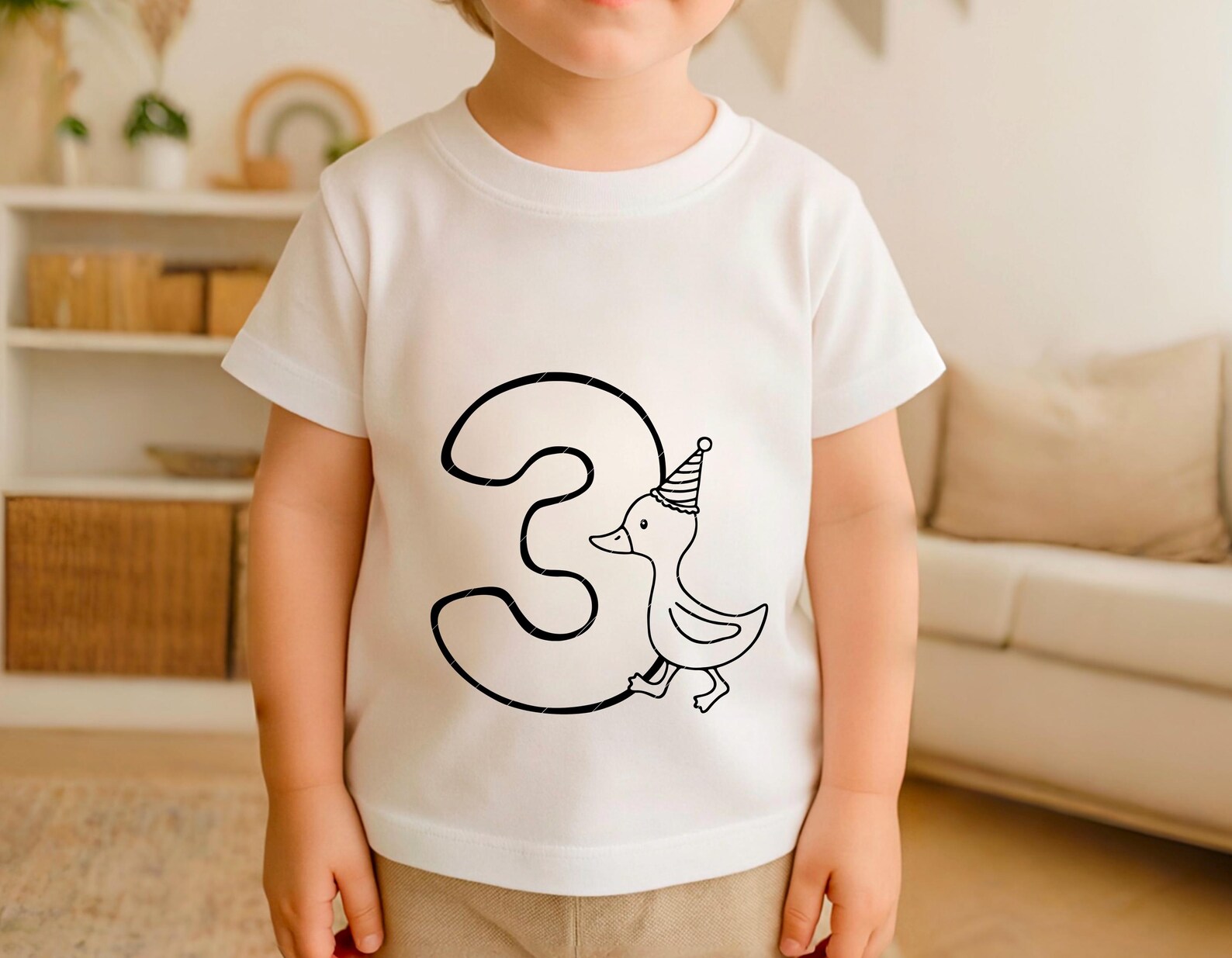 Plotter File | 3 Years | Duck | SVG | DXF | PNG | Eps | Third Birthday ...