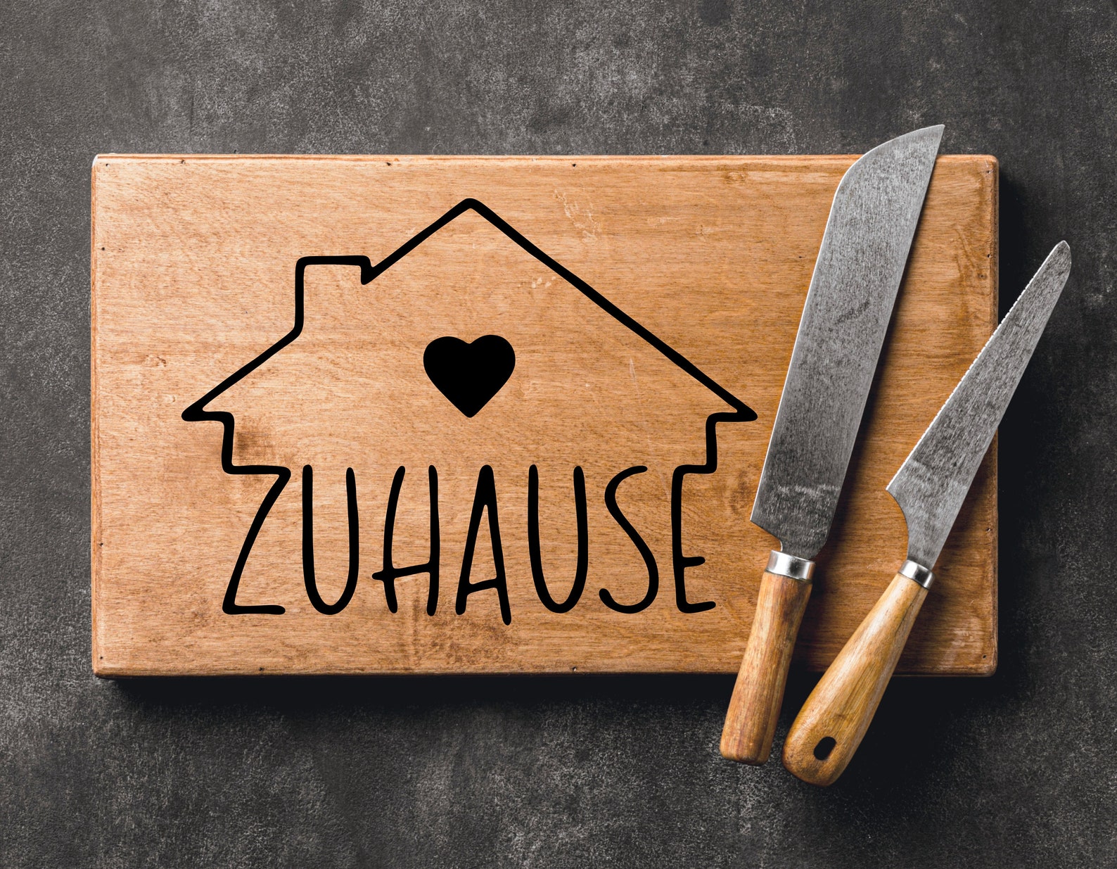 Plotter File | Zuhause | SVG | DXF | PNG | Eps | Apartment | Moving in ...