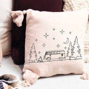 Plotter File Bulli Forest Campfire Stars SVG DXF PNG Eps Travel ...