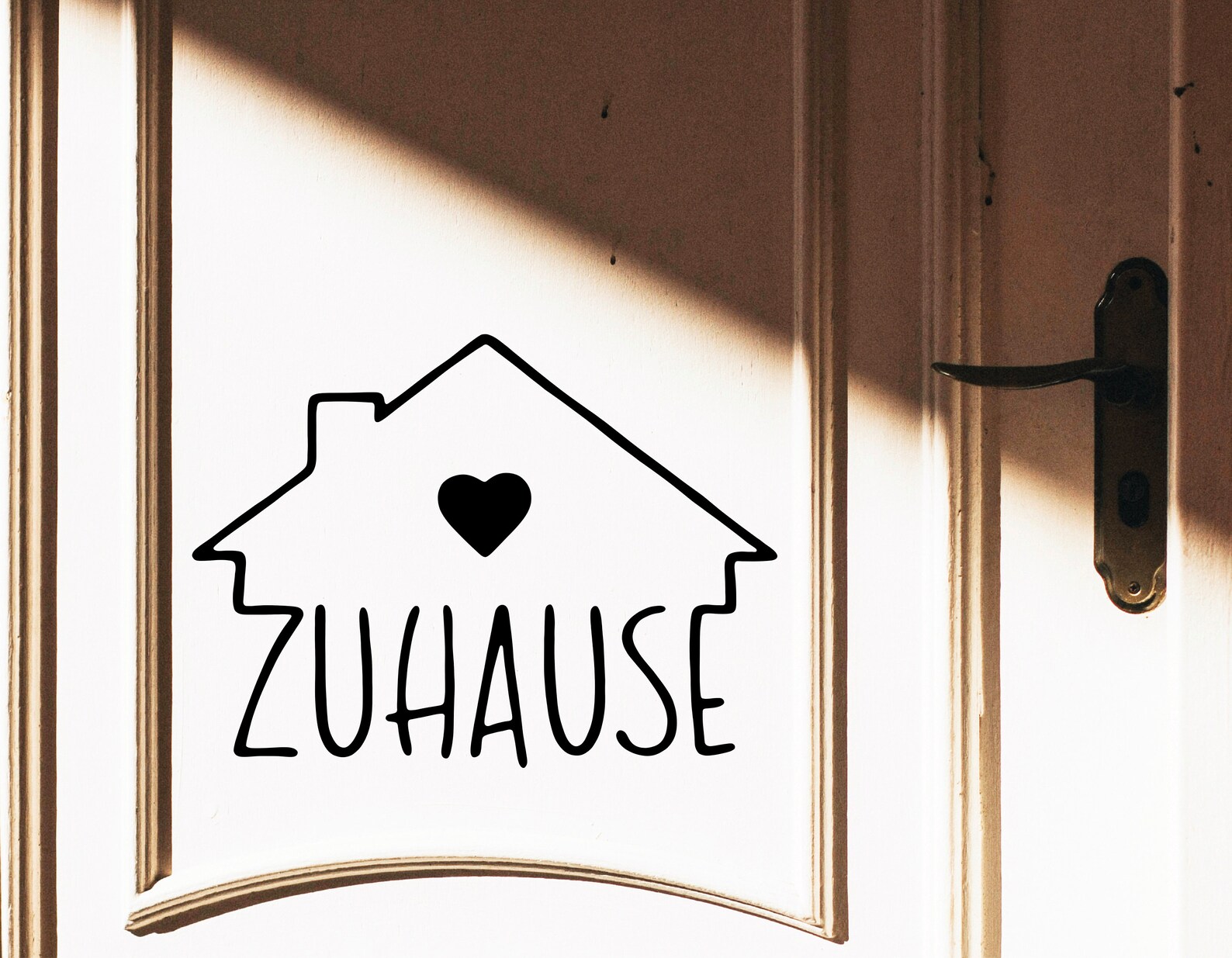 Plotter File | Zuhause | SVG | DXF | PNG | Eps | Apartment | Moving in ...