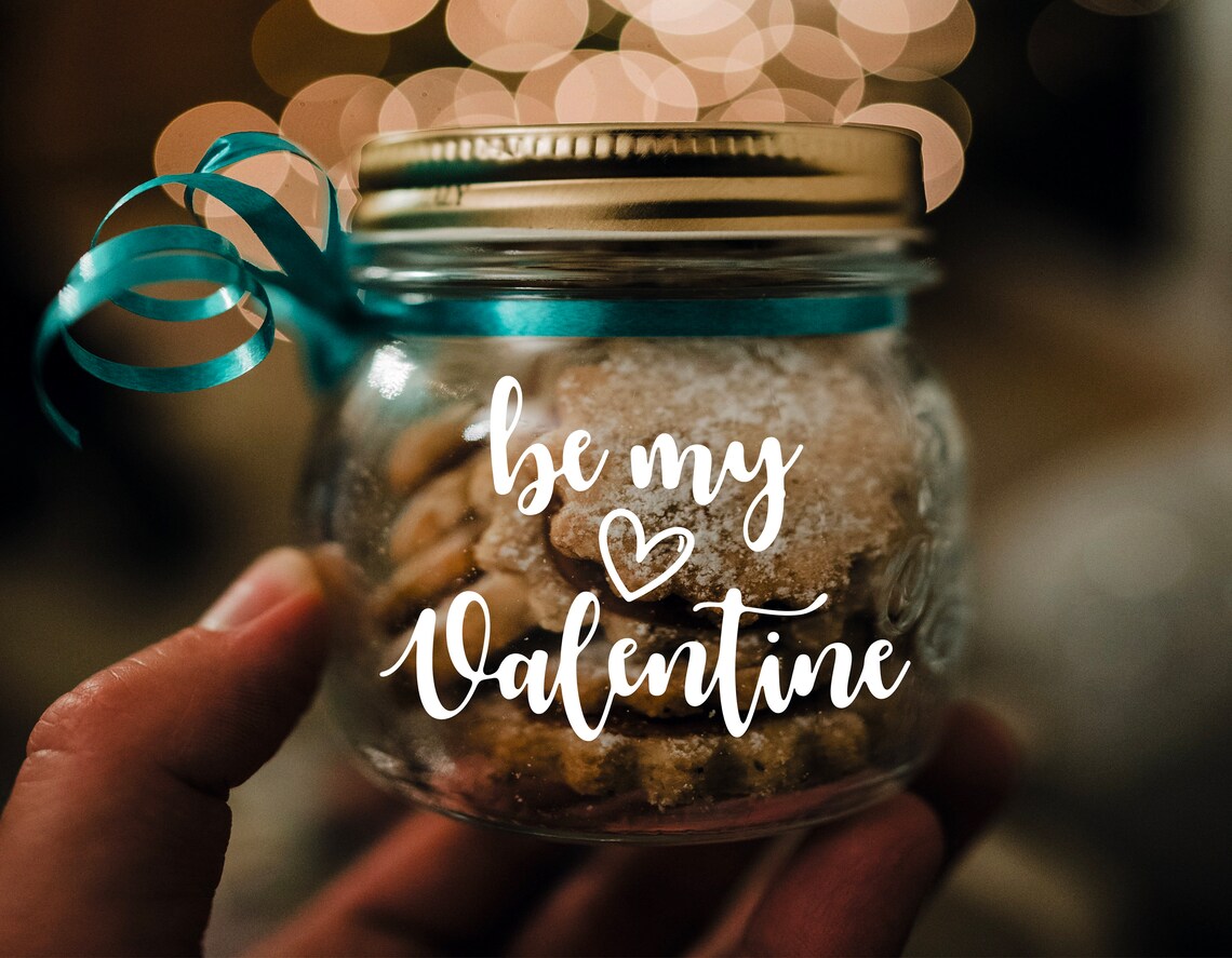 Plotter File Be My Valentine SVG DXF PNG Eps Love - Etsy