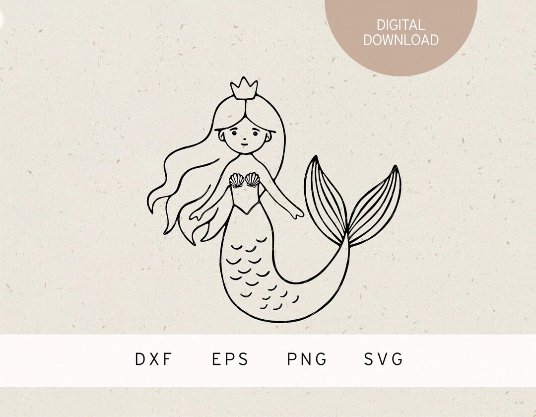 Plotter File | Mermaid | SVG | DXF | PNG | Eps | Ocean | Sea ...