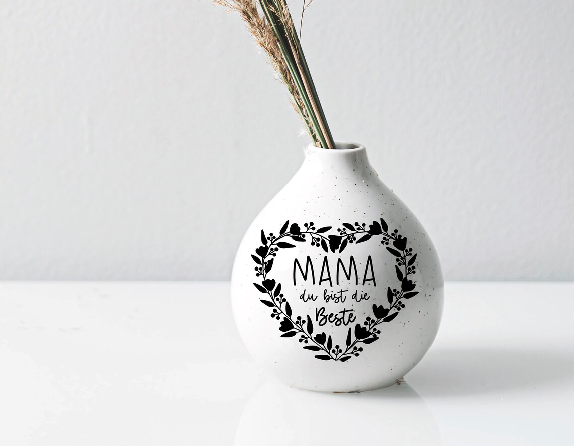 Plotterdatei | Mama du bist die Beste | SVG | DXF | PNG | Eps ...