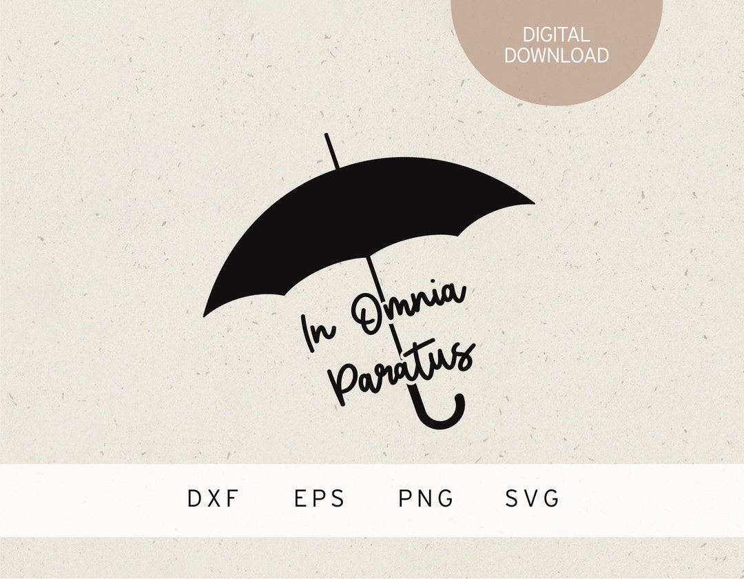 Plotter File Gilmore Girls In Omnia Paratus Svg Dxf Png Eps Stars