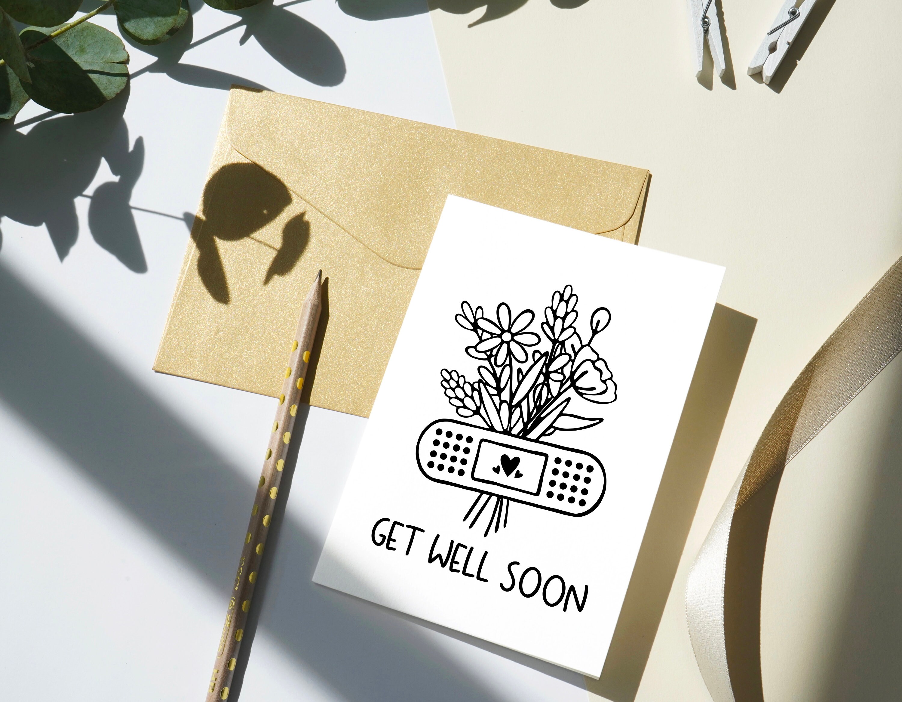 Plotterdatei | get well soon | SVG | DXF | PNG | Eps | Familie ...