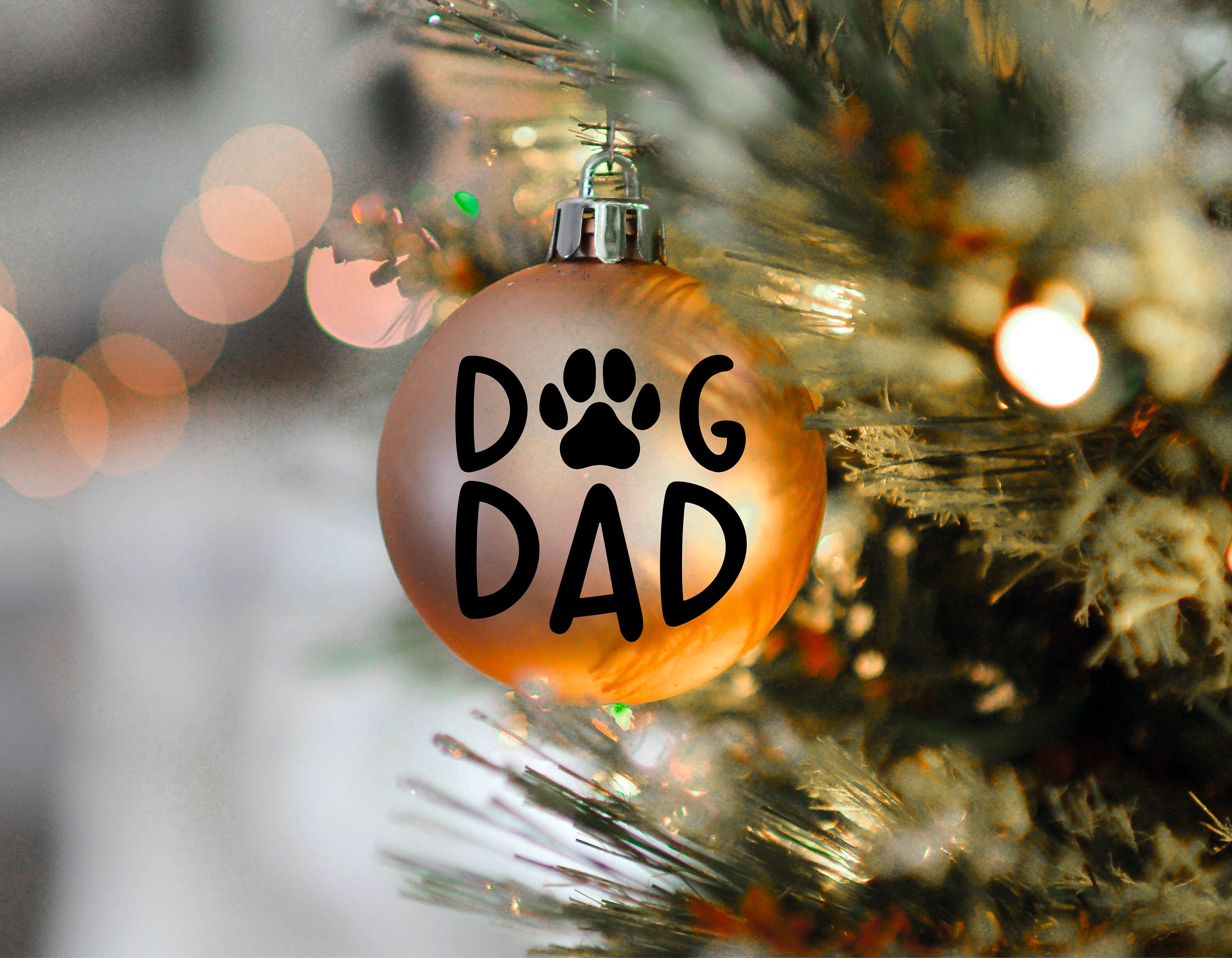 Plotter File Dog Dad SVG DXF PNG Eps Cricut - Etsy