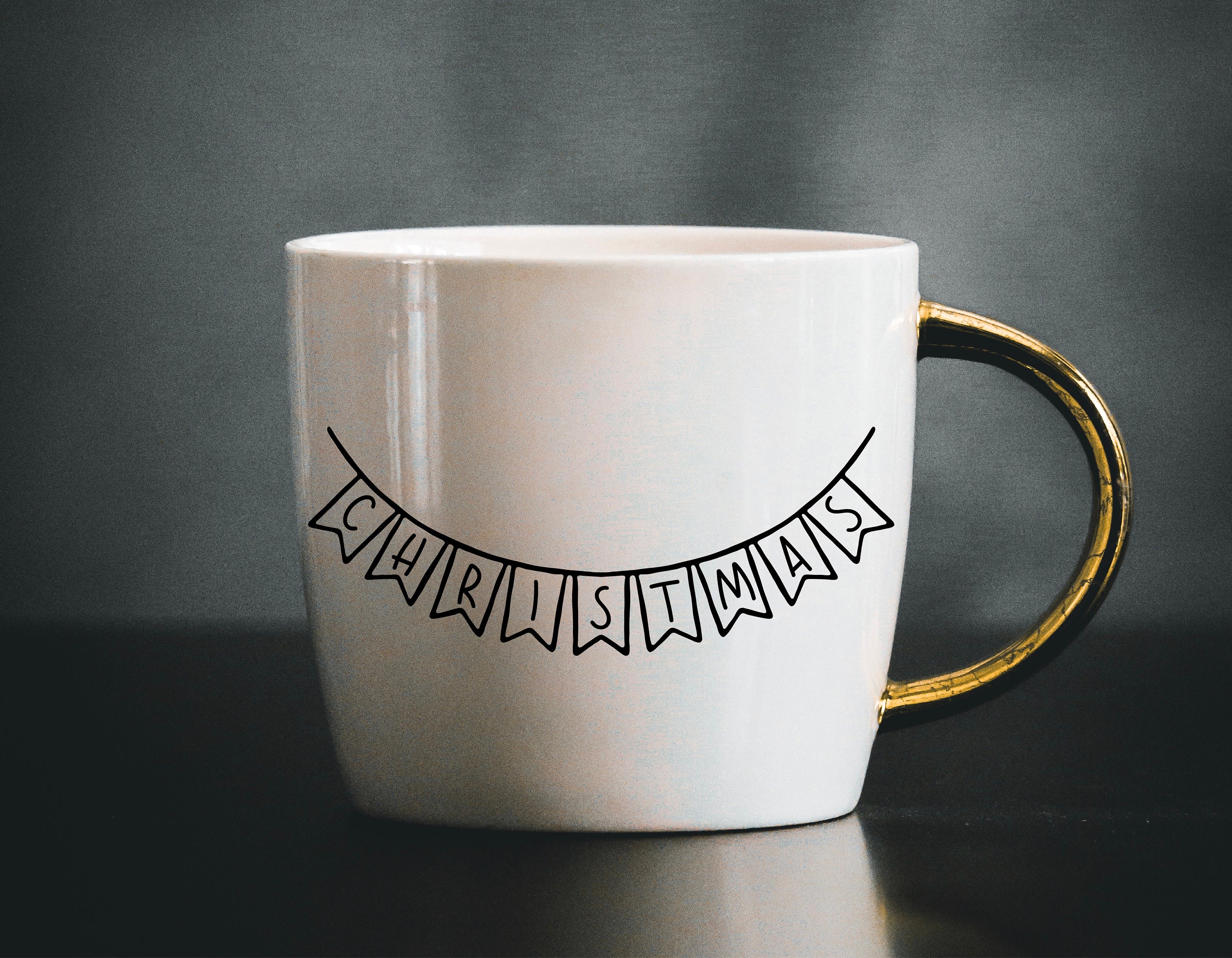 Plotter File Christmas Pennant Chain SVG DXF PNG - Etsy