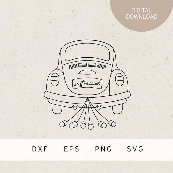 Plotter file coppia di sposi svg - Etsy Italia