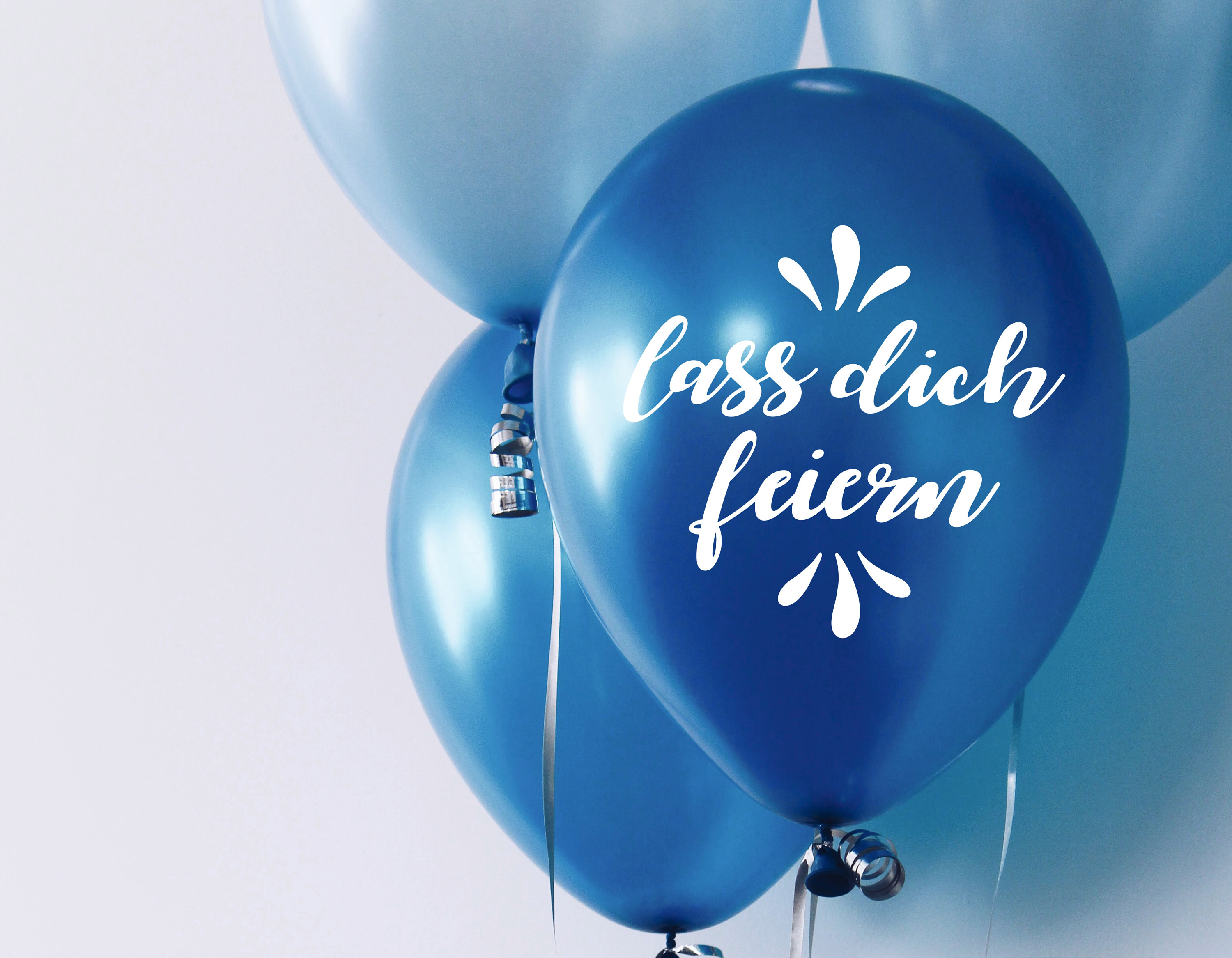 Plotter File Lass Dich Feiern SVG DXF PNG Eps - Etsy