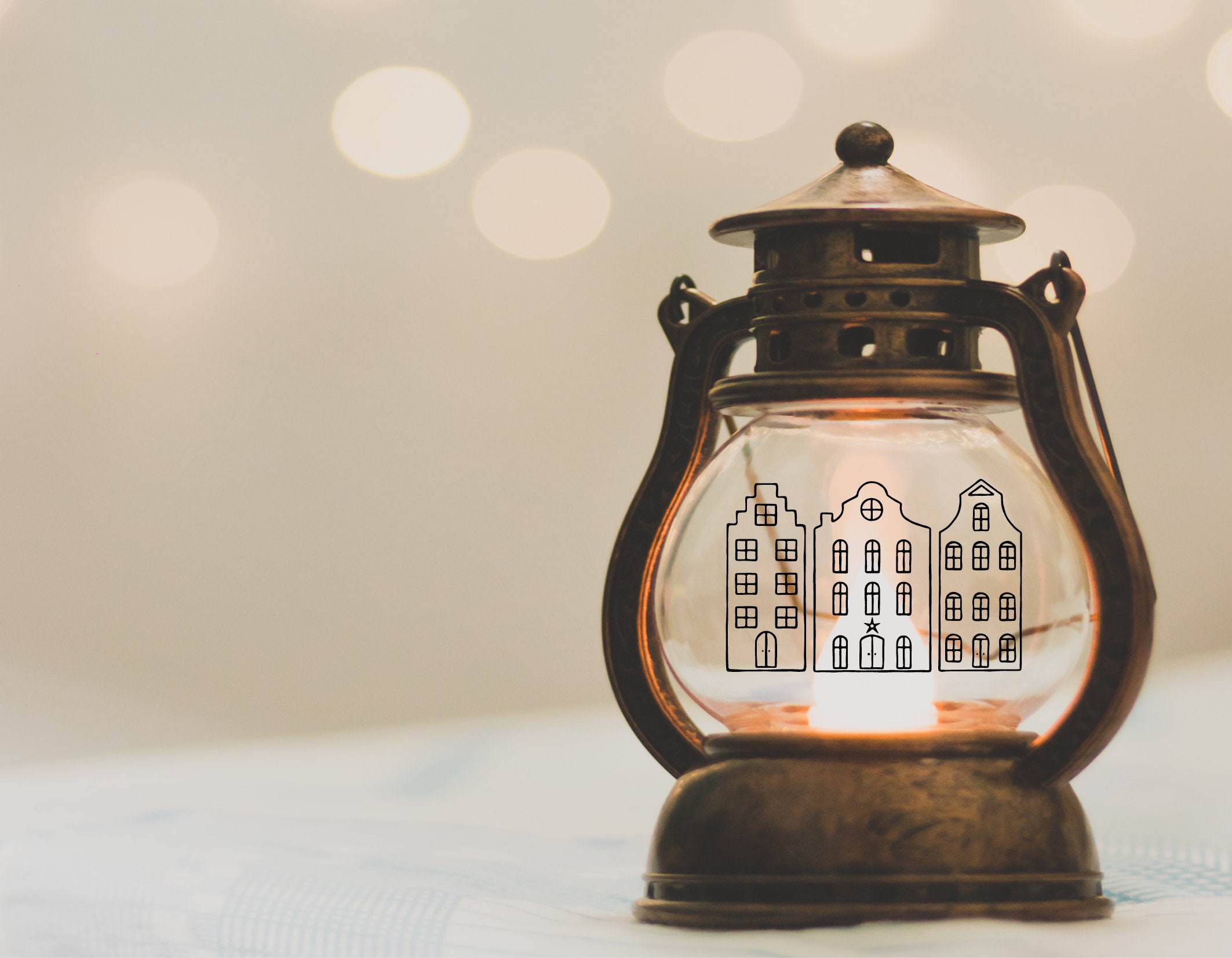 Plotter Files Christmas Houses SVG DXF PNG Ai Eps - Etsy