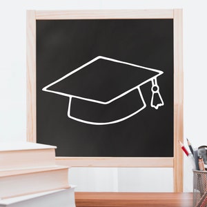 Plotter File | Graduation Cap | SVG | DXF | PNG | Eps | University ...