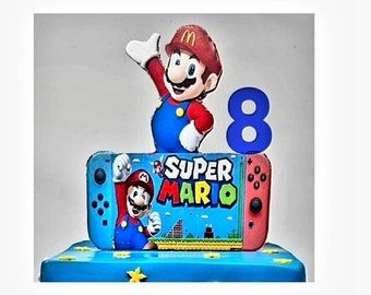 Nintendo Switch Cake Topper | Etsy UK