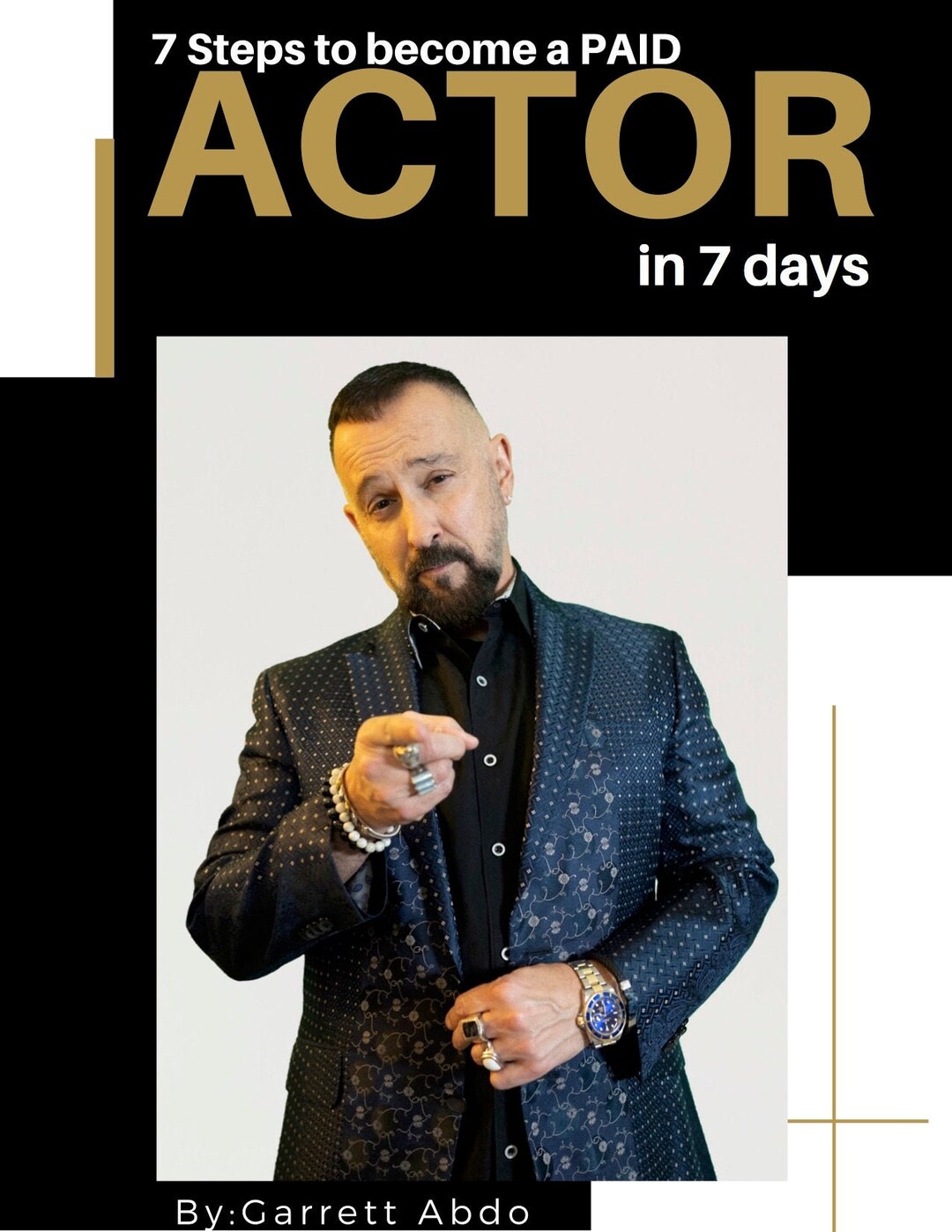 7 Steps to Become a Paid Actor in Seven Days - Etsy