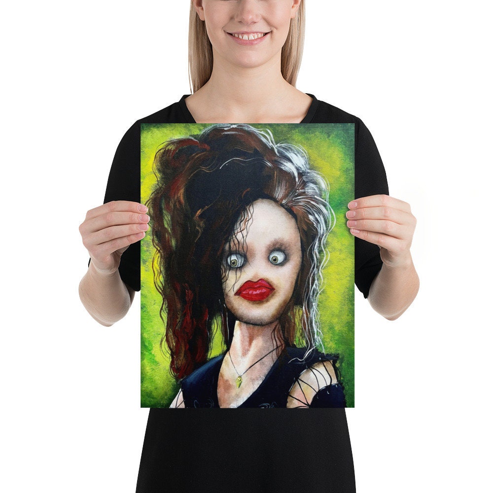 Bellatrix Lestrange (print) Harry Potter. Hogwarts. - Etsy