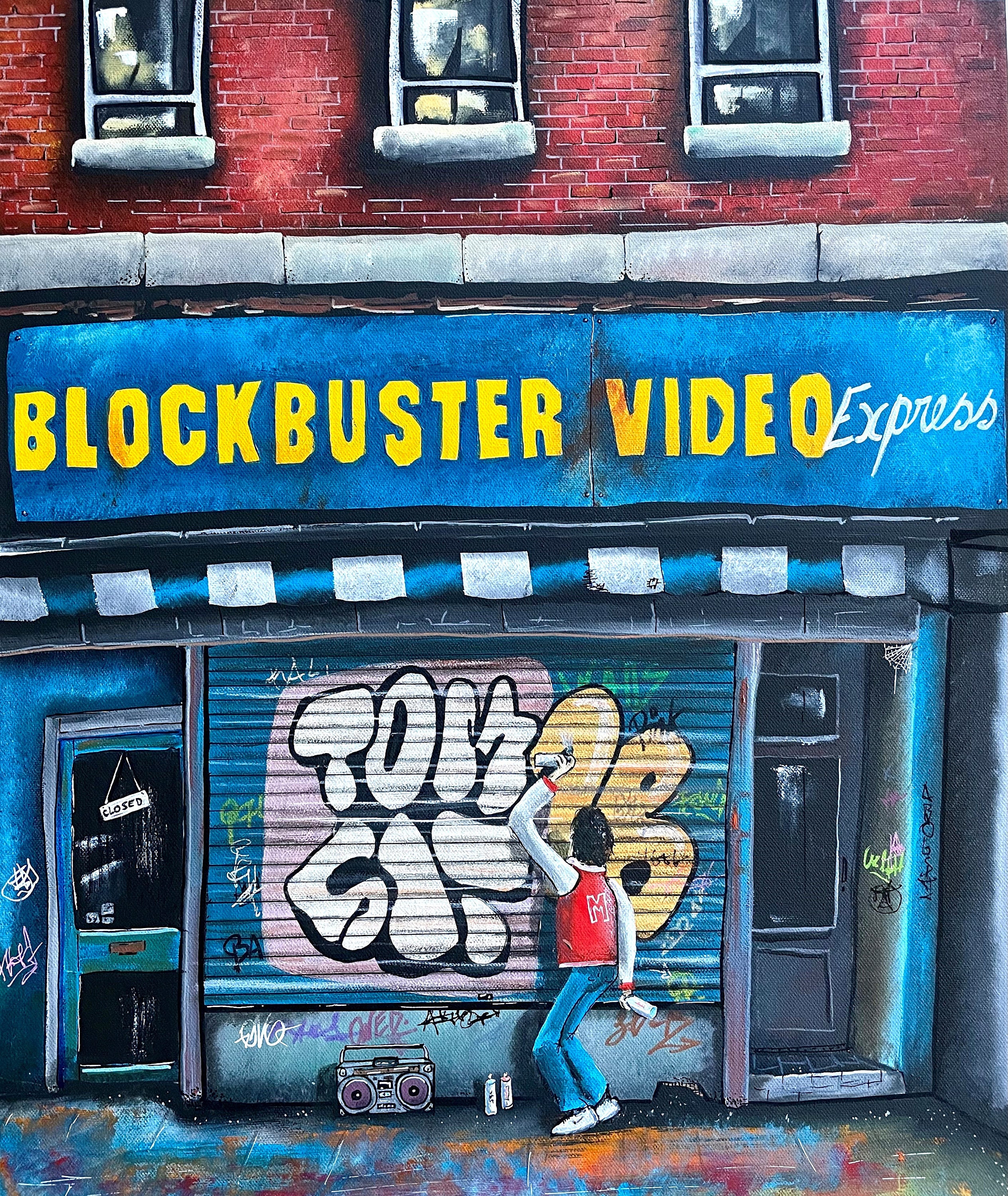 Blockbuster Graffiti