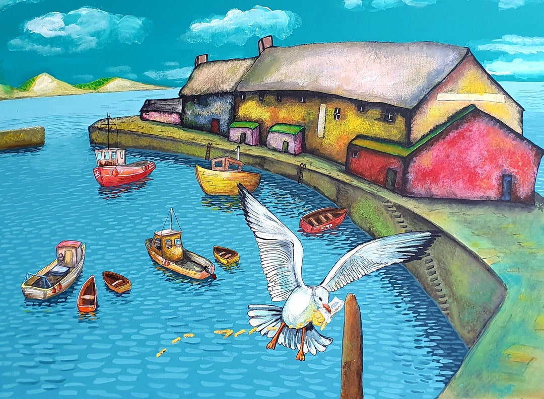 Crime in Lyme Regis. the Seagull - Etsy UK