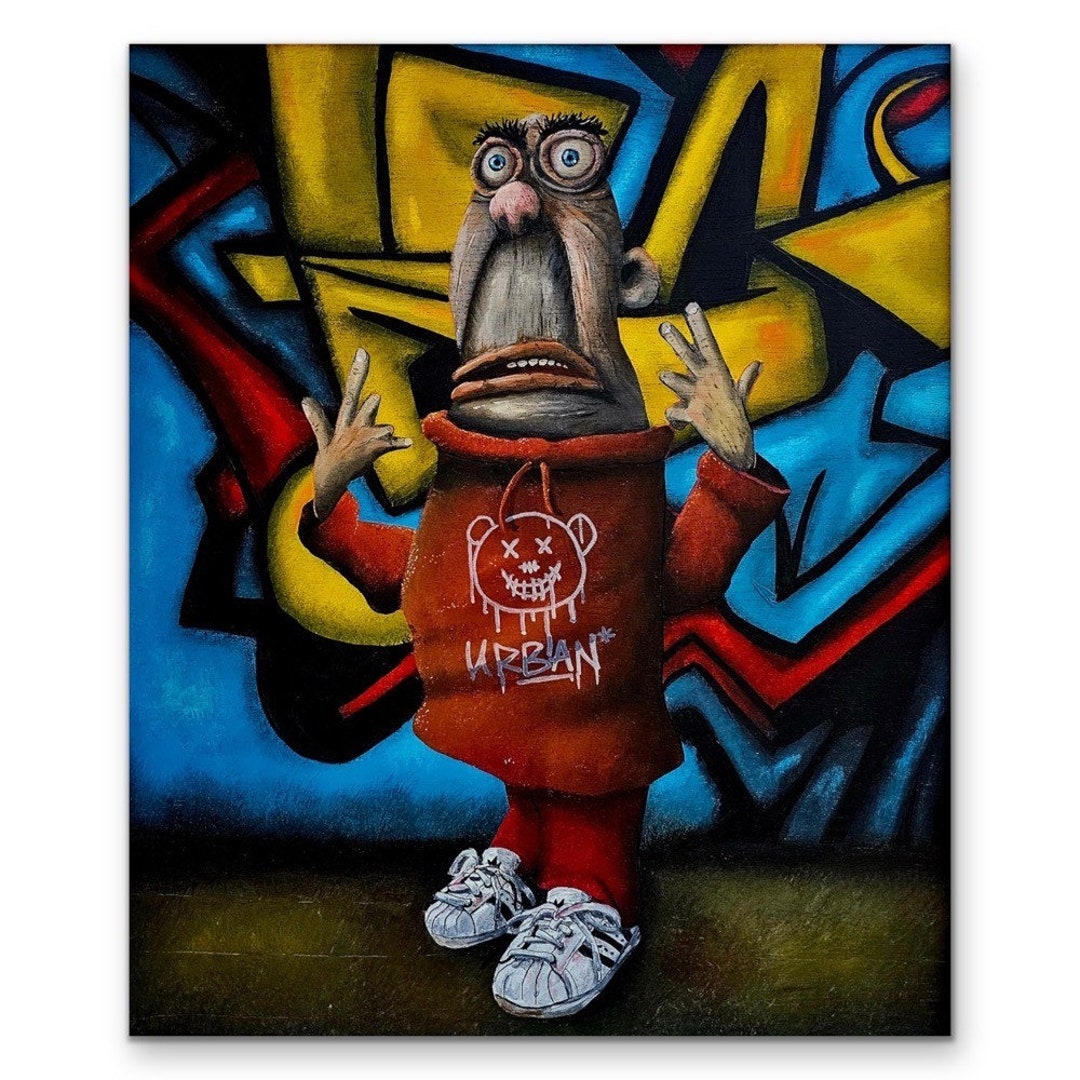 Graffiti Artist Colin. Street Art. - Etsy