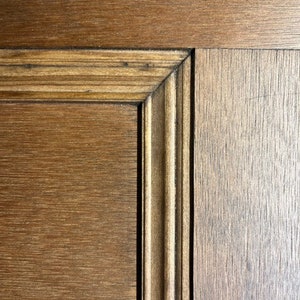 Hardwood Solid Wall Period Panelling With Antique Wax Finish | Antique ...