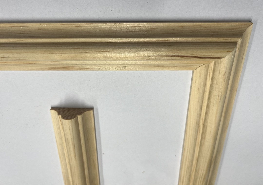 Moulded Wainscoting Primed Wall Beading Pre-made Packs, Handmade, REAL ...