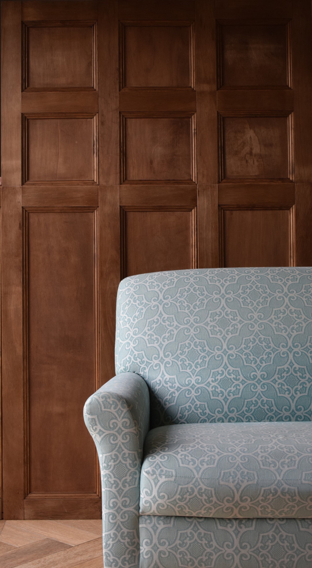 Hardwood Solid Wall Period Panelling With Antique Wax Finish | Antique ...