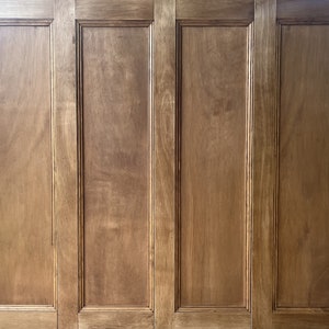 Hardwood Solid Wall Period Panelling With Antique Wax Finish | Antique ...