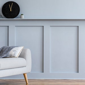 Pre-cut DIY Wall Panel Strips - Moisture Resistant MDF - Feature Wall ...