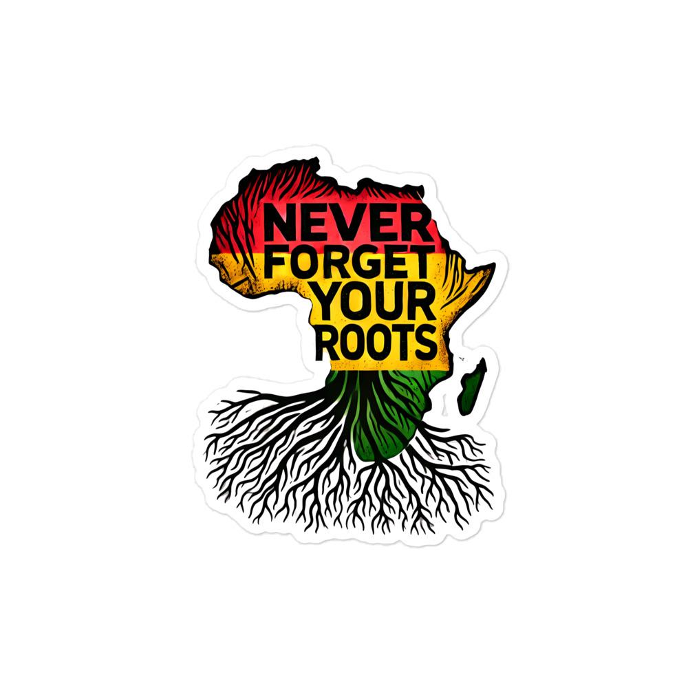 African Sticker, Your Roots, Black History Bubble-free Stickers - Etsy