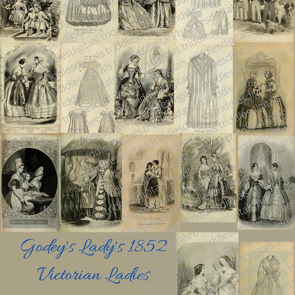 Godey Fashion - Etsy