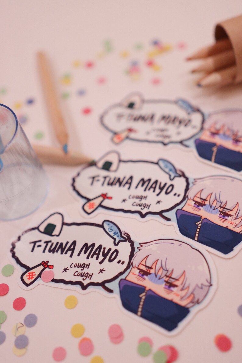 JJK Stickers 2nd Years Version. Die Cut Sticker - Etsy