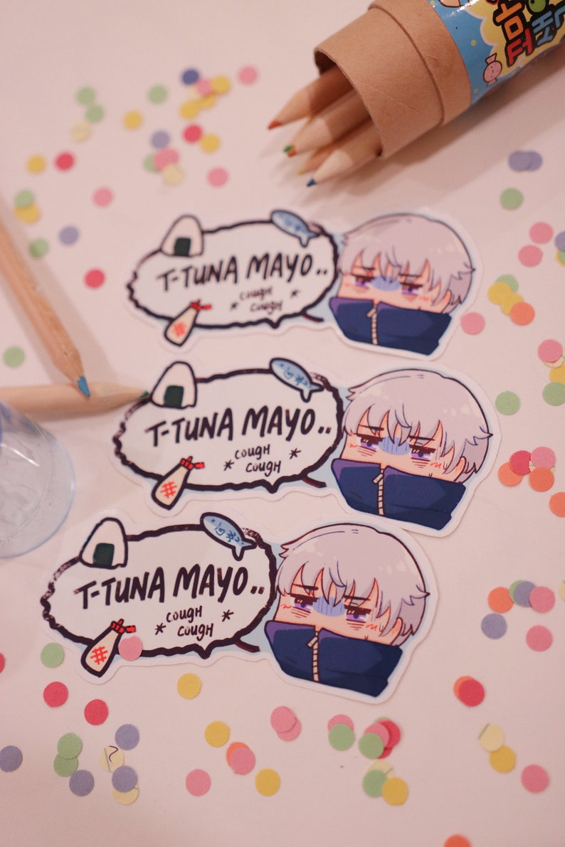 JJK Stickers 2nd Years Version. Die Cut Sticker - Etsy