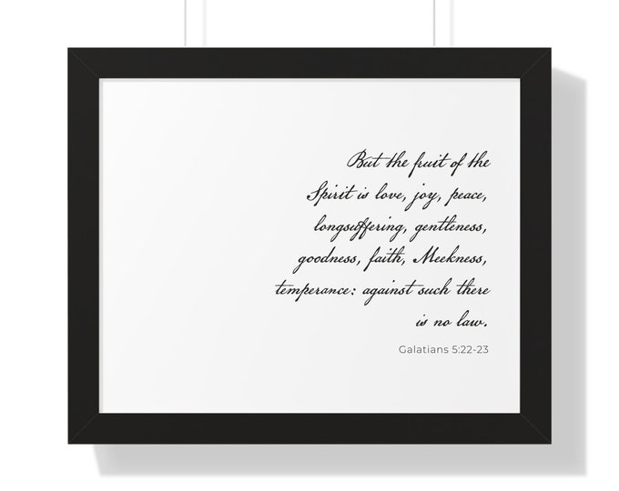 Galatians 5:22-23 KJV Fruit of the Spirit Bible Verse Bundle, Scripture ...