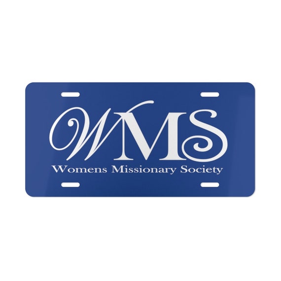 Beautiful Bold and Blue Aluminum License Plate Celebrate the - Etsy