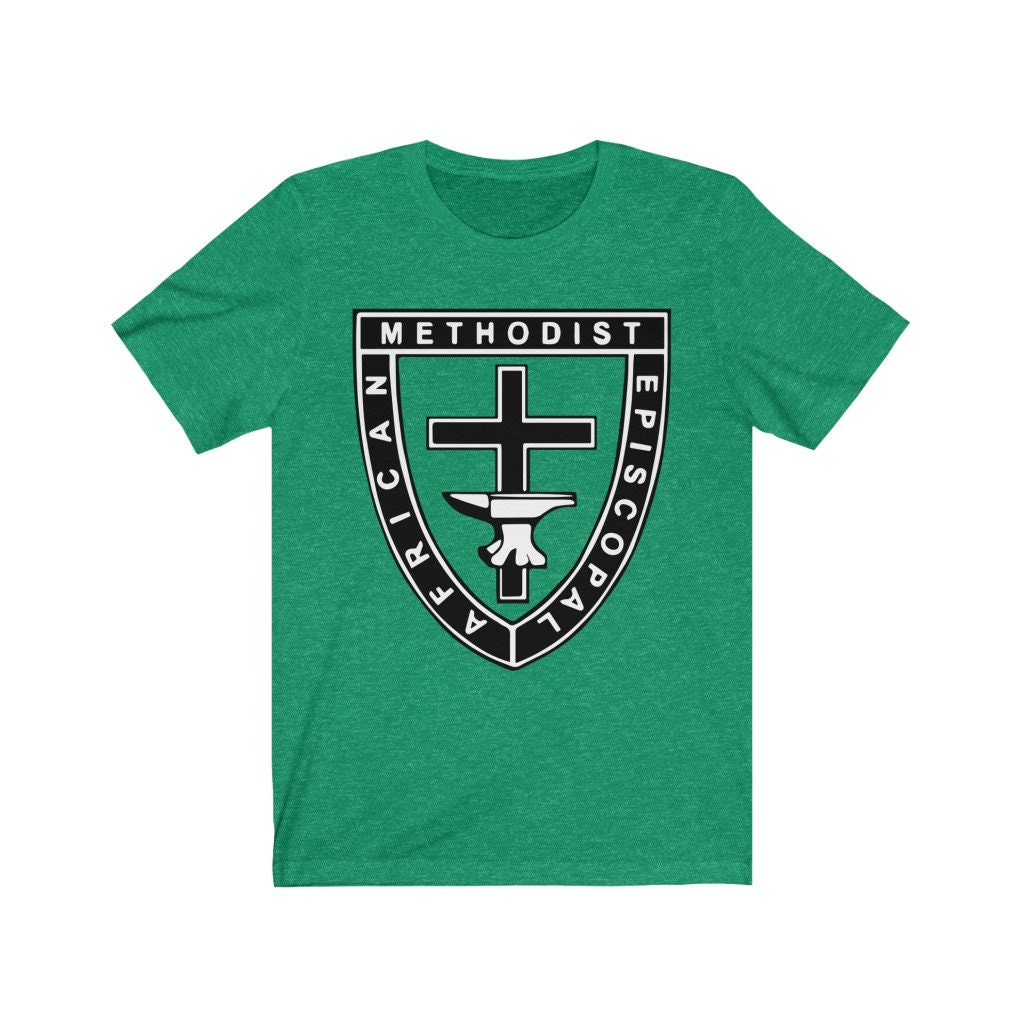 African Methodist Episcopal Black and White Crest and Motto on - Etsy