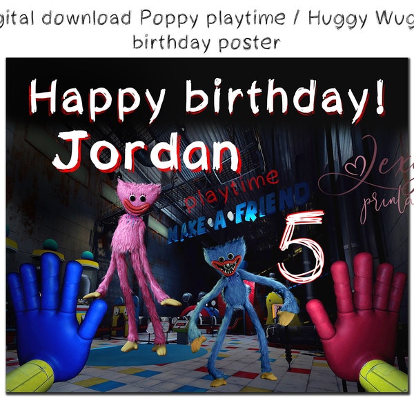 Poppy Playtime Poster - Etsy