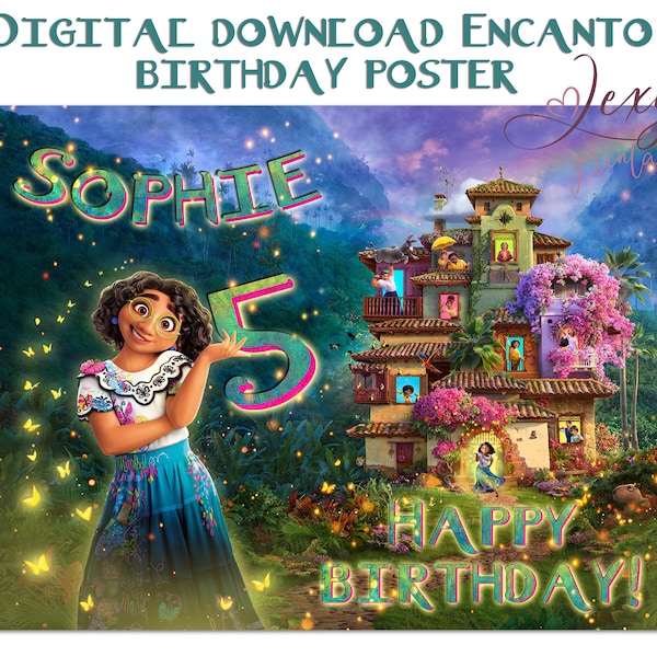 Encanto Poster - Etsy