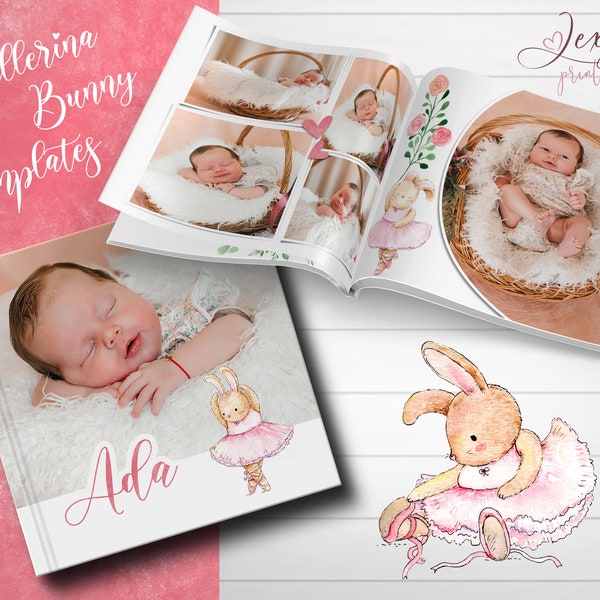 Baby Album Template - Etsy