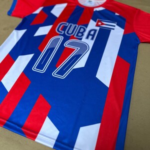 Personalized Cuba Soccer Uniform Set: Custom Football Jersey for Teams ...