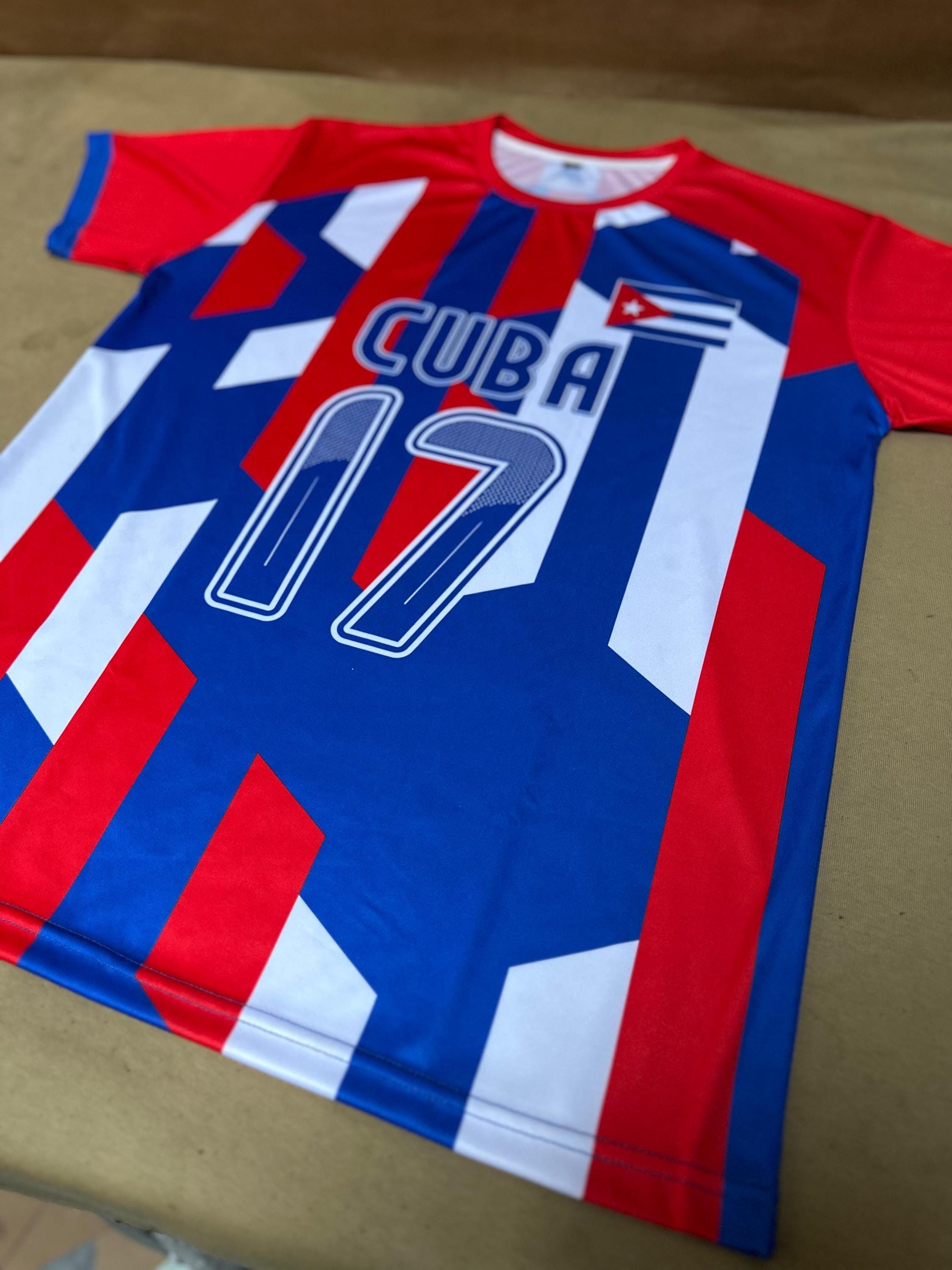 Personalized Cuba Soccer Uniform Set: Custom Football Jersey for Teams ...