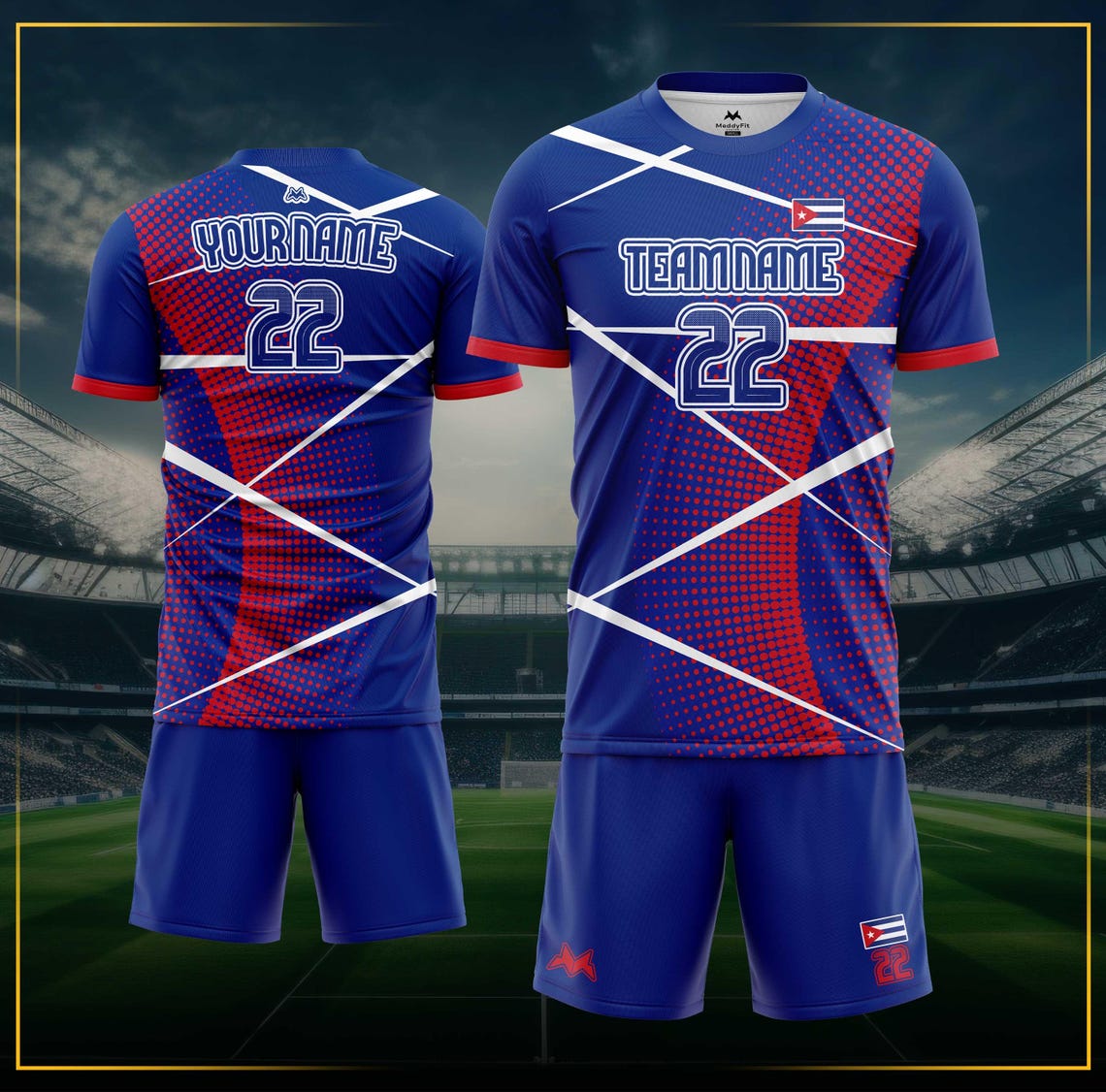 Personalized Adult Soccer Uniform With Your Name and Number-football ...