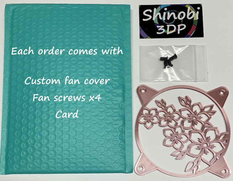 Custom 120mm PC Fan Covers - Etsy