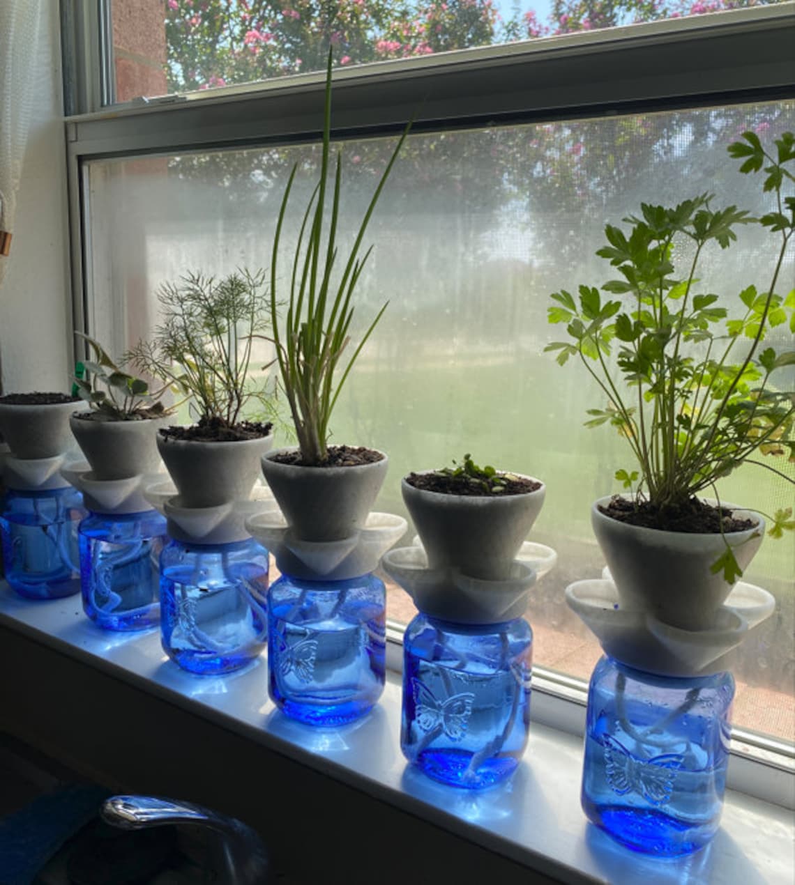 Self-irrigating Mason Jar Planters (SIMP) Without Jars - Etsy