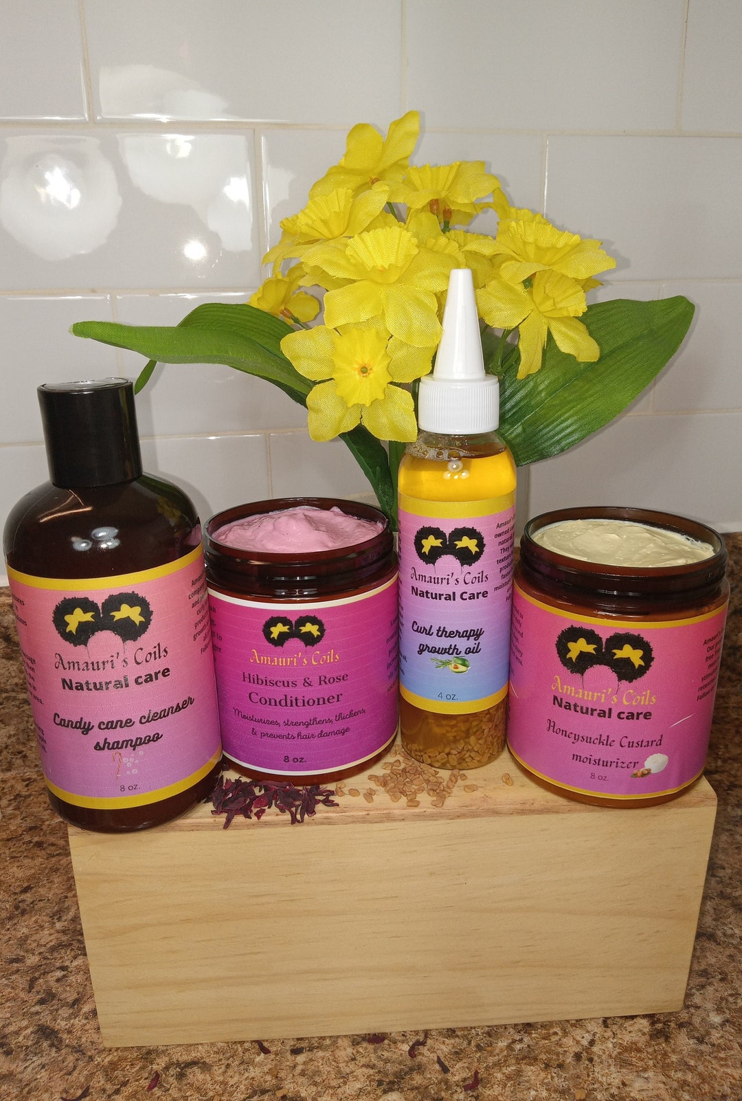 Wash Day Bundle to Revive Dull Damaged Hair, Curl Repair, Hair Moisture ...