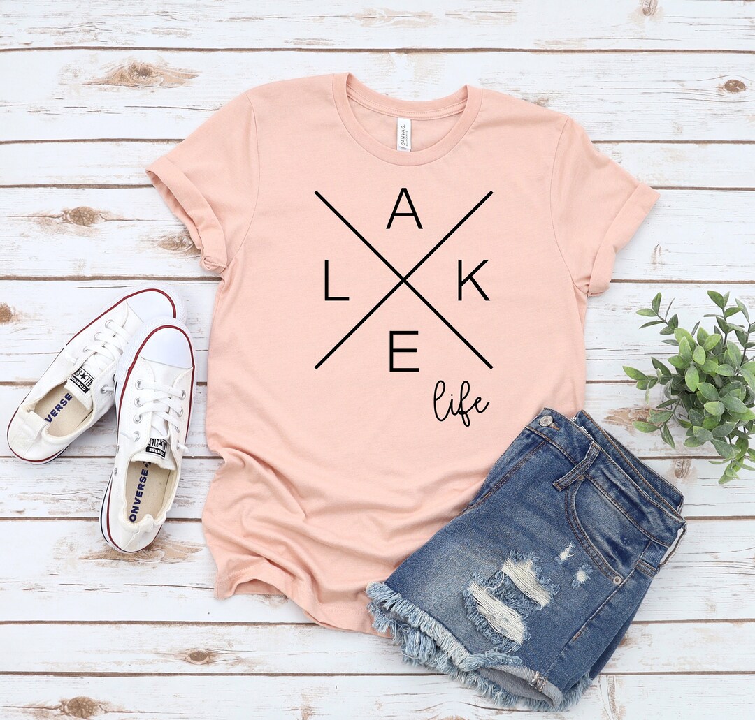 Lake Life Shirt, Vacation Shirt, Summer Shirt, Lake Shirt, Camping ...