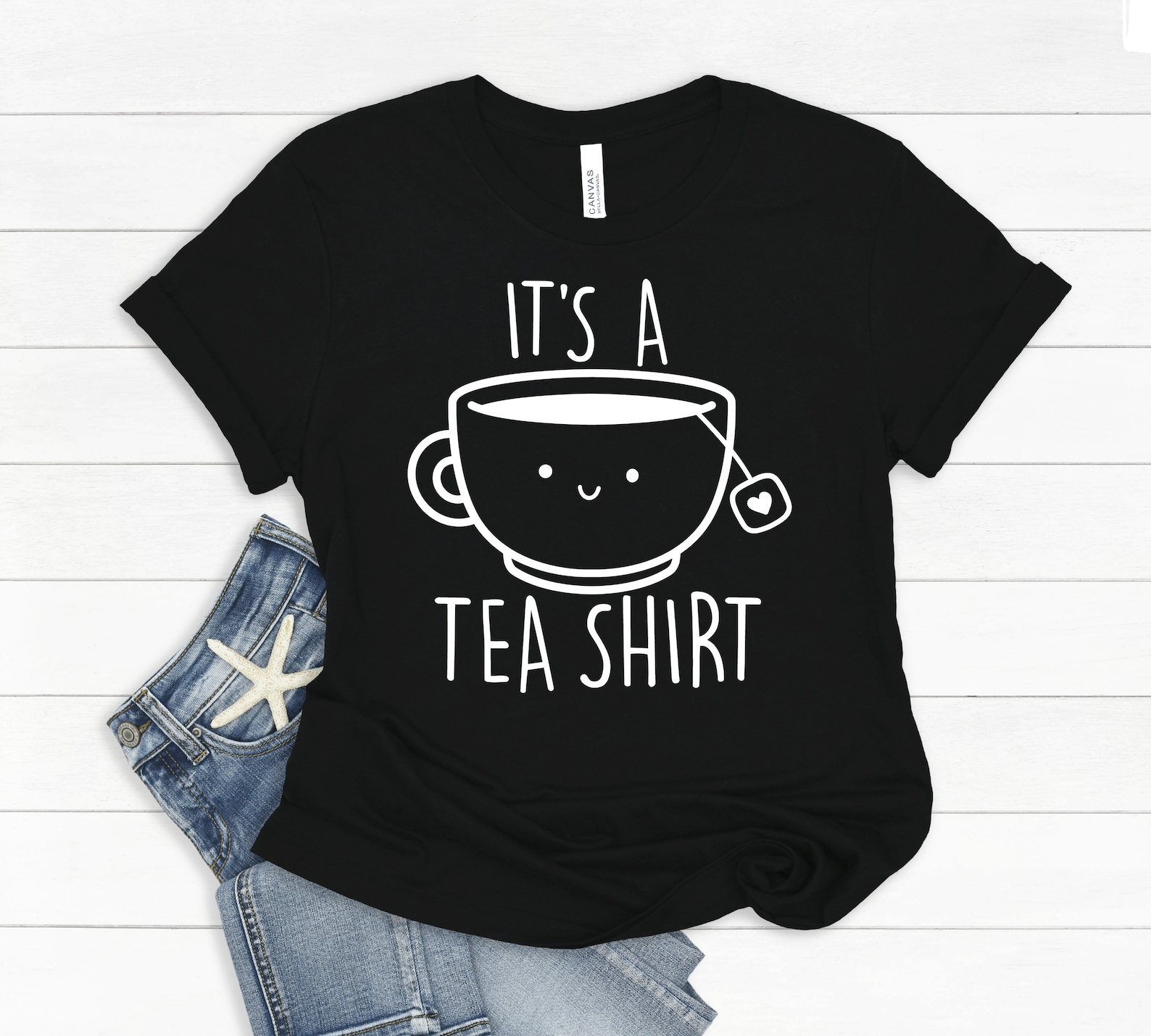 It's a Tea Shirt, Cute Tea Shirt, Tea Lover Shirt, Tea Lover Gift ...
