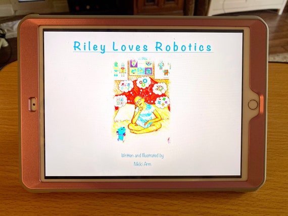 Riley Loves Robotics Digital Ebook PDF Download | Etsy