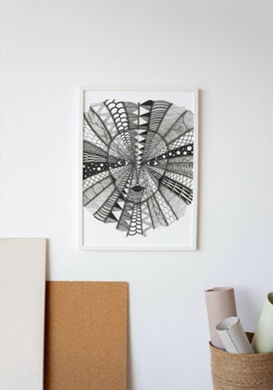 Printable Wall Art | Zentangle Art | Digital Download - Etsy