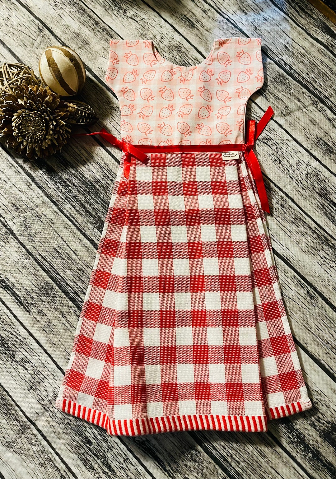 Oven Door Dress Hanging Towel, Kitchen Decoration, Dish Towel Dress ...