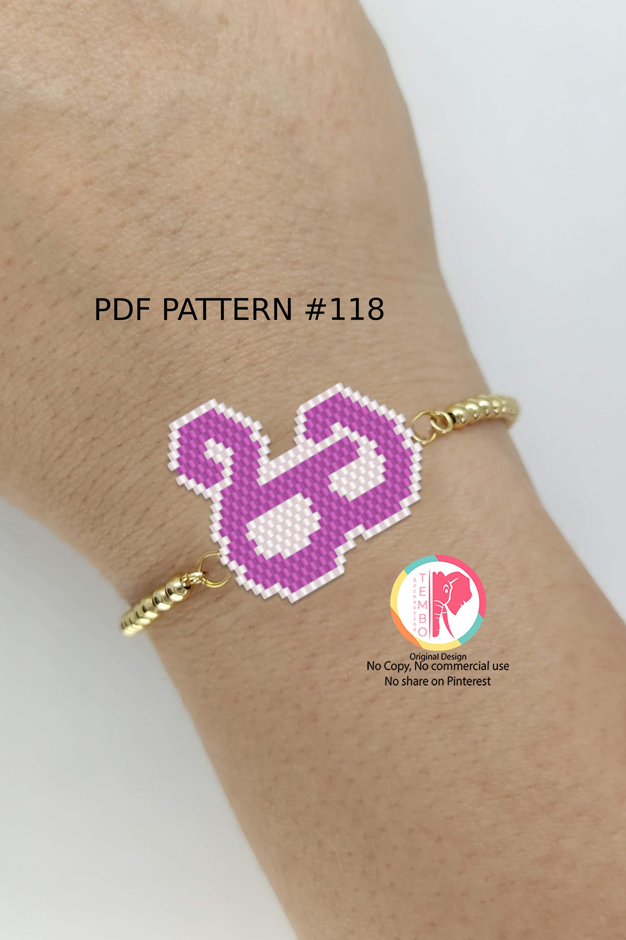 PDF PATTERN BARBIE, Barbie Miyuki, Barbie Diagram, Barbie Bracelet ...