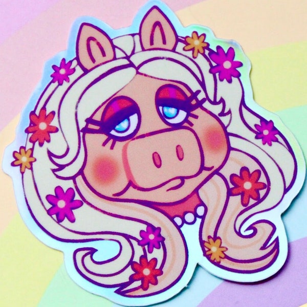 Miss Piggy Sticker - Etsy